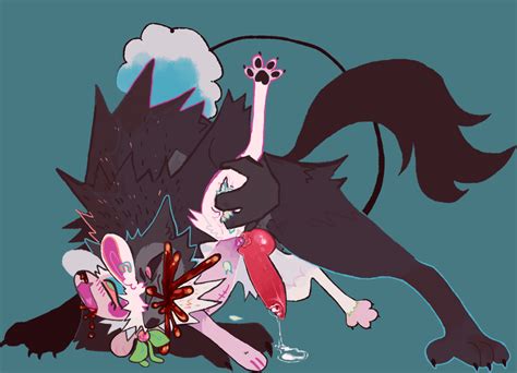 Rule 34 Animal Genitalia Animal Penis Anthro Bite Biting Another