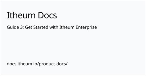 guide 2 get started with itheum enterprise itheum docs