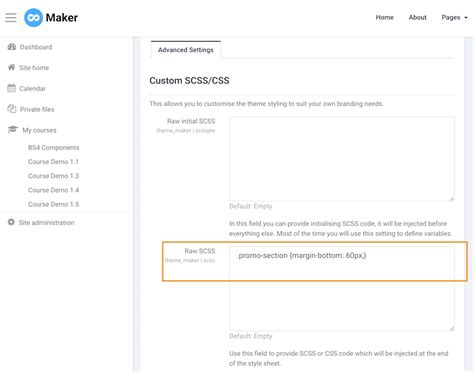 Moodle Theme Maker How To Customise The Frontpage Section Order