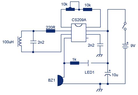 Simple Metal Detector Diy Under Metal Detector Circuits 7123 Nextgr