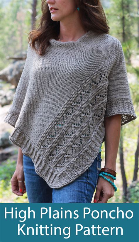 Modern Poncho Knitting Patterns In The Loop Knitting