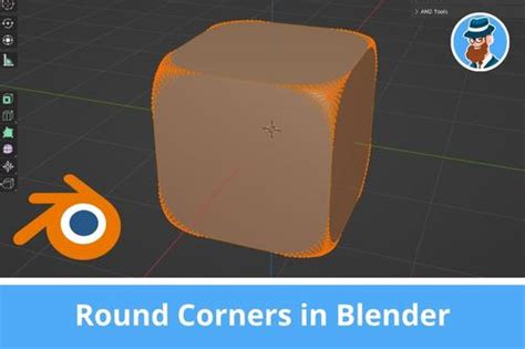 How To Make Round Corners In Blender