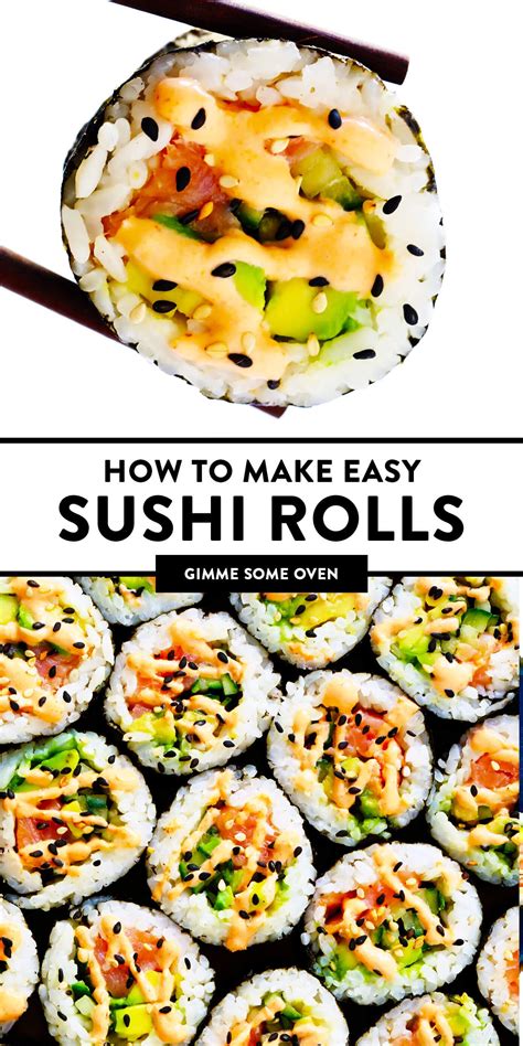 Easy Sushi Rolls Artofit