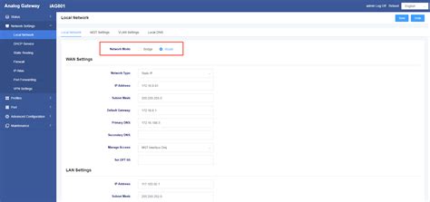 How To Connect Oiad Gateway To Ims Network（network Mode Is Route