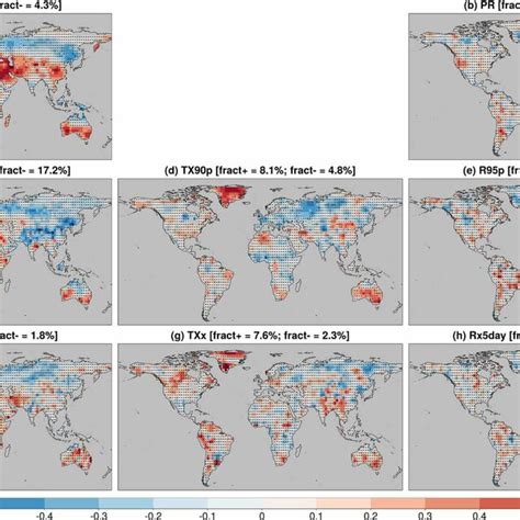 Maps Of Residual Correlation Obtained With The Dcpp Multi Model