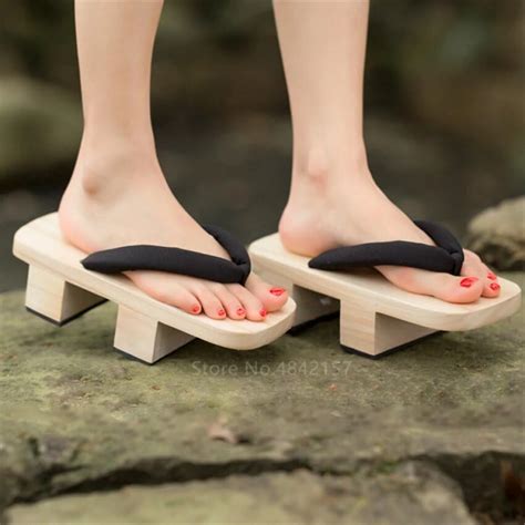 Kimono Men Kibcslic Japanese Wooden Clogs Japan Shoes Geta Shower