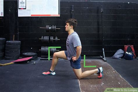 6 Ways To Do Lunges Wikihow