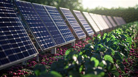 Solar Panels Harnessing The Sun Power Generative Ai Stock Illustration Illustration Of