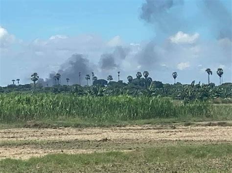 မုံရွာမြို့နယ် နဂါးတွင်းကျေးရွာကို စစ်ကောင်စီတပ်မှ မီးဝင်ရှို့၊ ပြည်သူ