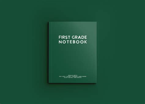 First Grade Notebook Orange — Schoolnest