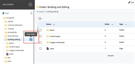 updating your site s navigation building and editing basics building and editing cms guide