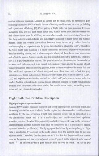 Multi Objective And Multi Constrained Uav Path Plan Optimum Selection