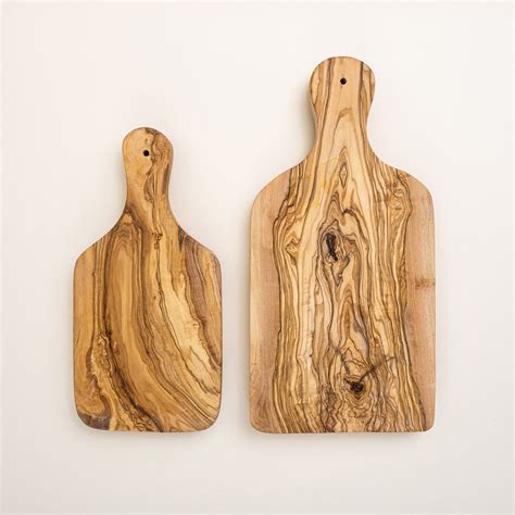 Olive Wood Paddle Serving Board Portuguese Treasures