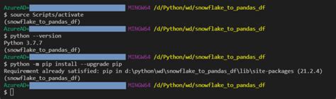 Get Snowflake Results In Pandas Dataframe Datameer