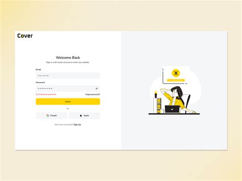 Invalid Password Uiux By Sudarsan Roy On Dribbble