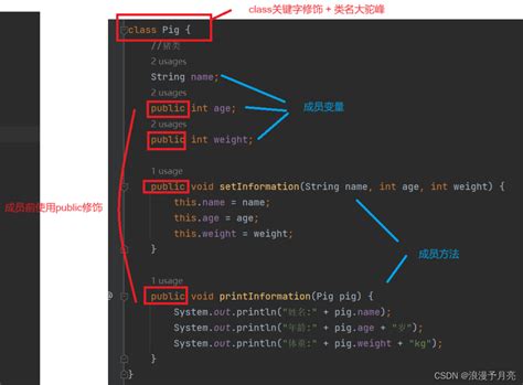 Java 类与对象部分 Csdn博客