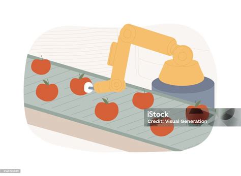 Sorting And Packing Robots Isolated Cartoon Vector Illustrations Stock Illustration Download