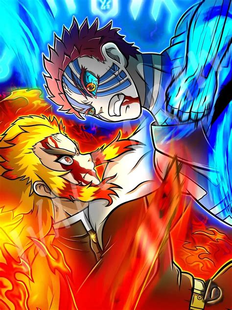 Rengoku Vs Akaza 600 € Envio Gratuito Disponible