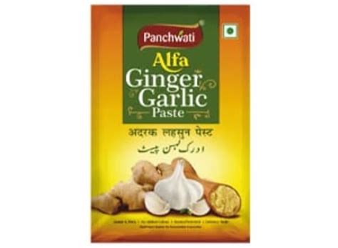 Pancwati Alfa Ginger Garlic Paste Rs 5 At ₹ 2 75 Pack Lucknow Id 2854490438130