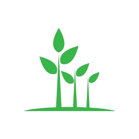 Иллюстрация дизайна логотипа фермы Премиум векторы