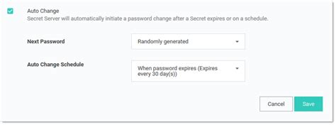 Automatic Remote Password Changing