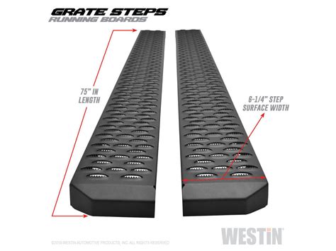 Wisco Direct Westin Grate Steps Running Board