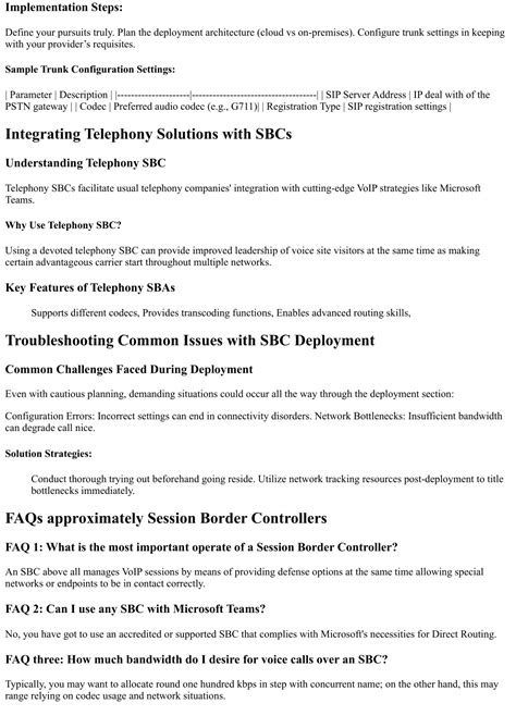 Ppt Session Border Controller Deployment Strategies For Seamless
