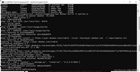 Dockerfile构建python3镜像 Dockerfile 安装python37ghpsyn的技术博客51cto博客
