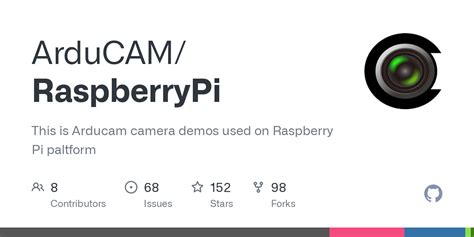Github Arducam Raspberrypi This Is Arducam Camera Demos Used On Raspberry Pi Paltform