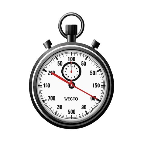 Premium Vector Stopwatch Vector Isolated On White Background