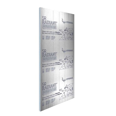 Panneau Isolant Rigide Srradiant 3 X 4 X 8 R17 10 Psi