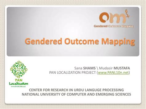 PPT Gendered Outcome Mapping For Development Programs PowerPoint Presentation ID 1385980