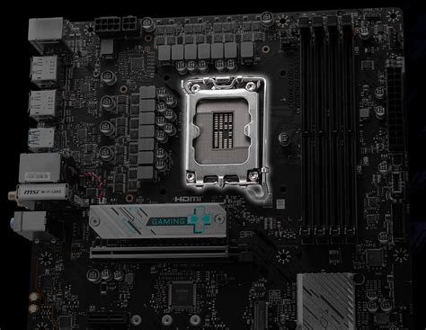 MSI B760M GAMING PLUS WIFI Intel 14ª 13ª 12ª Geração 12 Fases DDR5 PCIe 4 0 2 5G LAN Wi Fi 6E