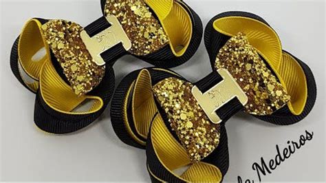 🎀LAÇO HELENA🎀 MILA MEDEIROS LONDON-DIY- TUTORIAL | Поделки, Заколки, Бантик