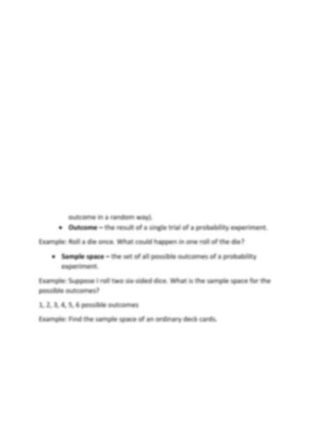 SOLUTION Basic Concepts Of Statistic And Probability Studypool