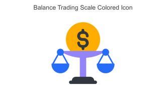 Balance Trading Scale Colored Icon In Powerpoint Pptx Png And Editable Eps Format PPT Sample
