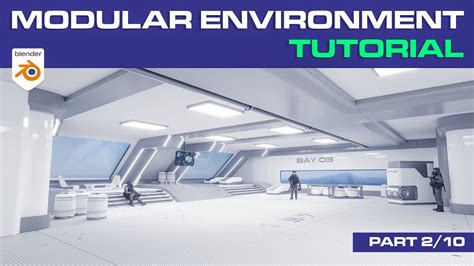 Blender TUTORIAL Modular Environment Main Floor YouTube
