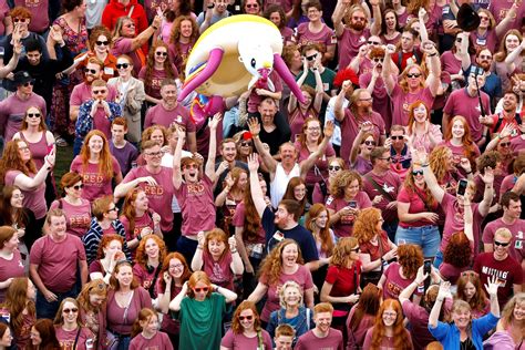 Thousands Gather At Annual Redhead Days Festival In The Netherlands