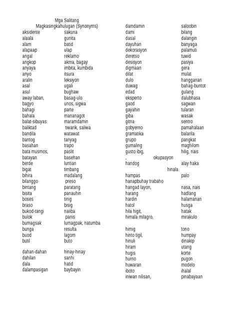 Filipino Filipino Dictionary Pdf