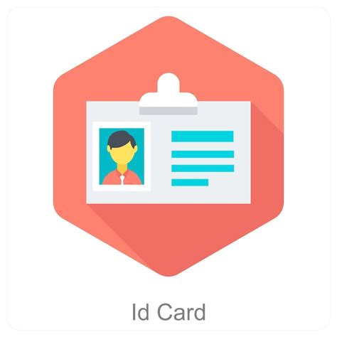 신분증 프리미엄 벡터