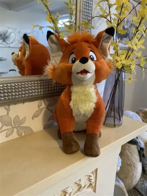Todd Fox And The Hound Soft Toy Disney Store Plush 13” Inch £22 50 Picclick Uk