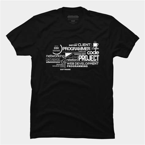 Programmer Typography Programming T Shirt By Dmcloth Design By Humans