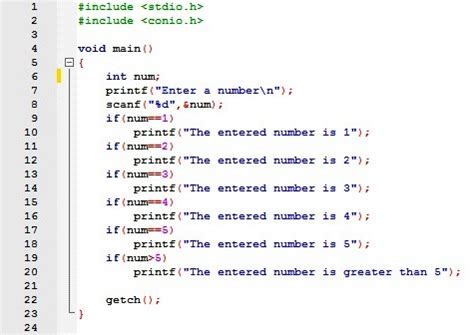 IF DECISION MAKING STATEMENT IN C C Language