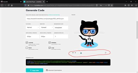 White Background Around Seek Bar Of Lottie Player In Firefox · Issue 41 · Lottiefileslottie