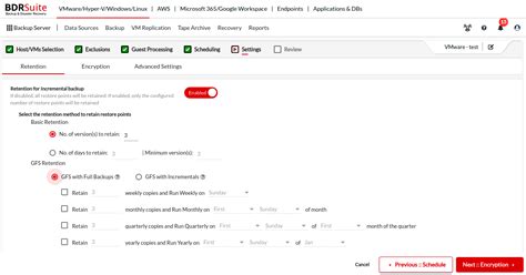 Bdrsuite Backup And Replication Vembu Technologies Cabinetm