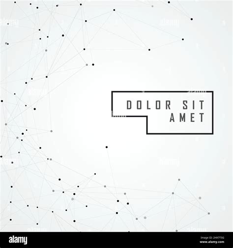 Vector Connect Lines And Dots And Abstract Template Technology Stock Vector Image And Art Alamy