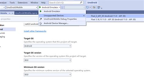 The Default Uno Android Project Template Cannot Be Debugged In Visual