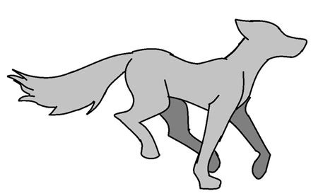 Wolf Base By Eevee Bases On Deviantart