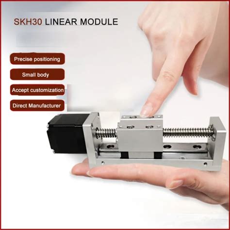 Mini Linear Stage Actuator Small Slide Guide Rail Cnc Screw Lead Motion Table Motorized Nema 14