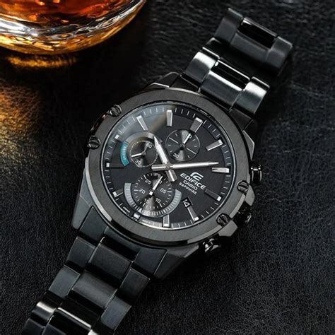 Casio Edifice Black Dial Quartz Mens Watch Efr S567dc 1avudf